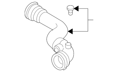 Genuine BMW Radiator Hose - 17127514404 - Modded Euros