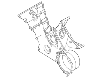 Genuine BMW Timing Cover - 11141745506 - Modded Euros