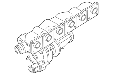 Genuine BMW Turbocharger - 11657636425 - Modded Euros
