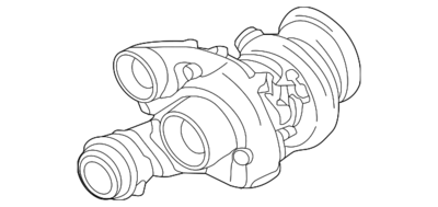 Genuine BMW Turbocharger - 11657848116 - Modded Euros