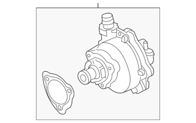 Genuine BMW Vacuum Pump - 11668618897 - Modded Euros