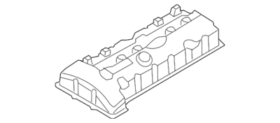 Genuine BMW Valve Cover - 11127548274 - Modded Euros