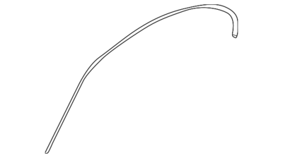 Genuine BMW Window Trim Left (E46) - 51138208499 - Modded Euros