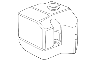 Genuine BMW Windshield Washer Fluid Reservoir - 61668370834 - Modded Euros
