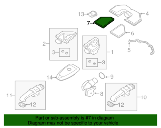 Genuine BMW Air Filter - 13717548898 - Modded Euros