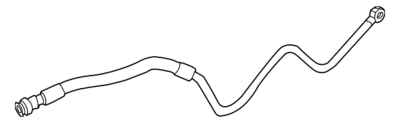 Genuine BMW Automatic Transmission Oil Cooler Hose - 17227509300 ...