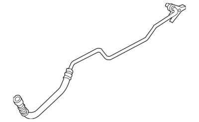 Genuine BMW Automatic Transmission Oil Cooler Hose - 17227577642 ...