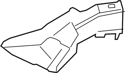 Genuine BMW Brake Air Duct - 51718197927 - Modded Euros