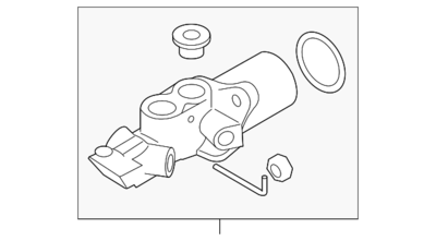 Genuine BMW Brake Master Cylinder - 34336785664 - Modded Euros