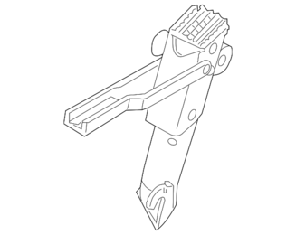 Genuine BMW Convertible Top Hinge - 54347193449 - Modded Euros