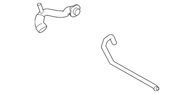 Genuine BMW Engine Coolant Hose - 11537547244 - Modded Euros