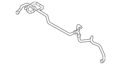 Genuine BMW Engine Coolant Hose - 17122284290 - Modded Euros
