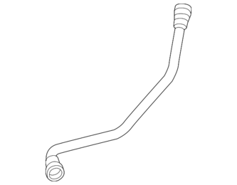 Genuine BMW Engine Coolant Hose - 17127514406 - Modded Euros
