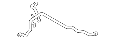 Genuine BMW Engine Coolant Hose - 17127575431 - Modded Euros