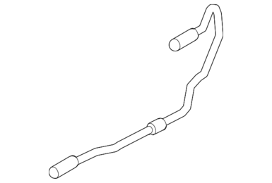 Genuine BMW Engine Coolant Hose - 17127580963 - Modded Euros