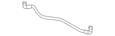 Genuine BMW Engine Coolant Recovery Tank Hose - 17122284285 - Modded Euros