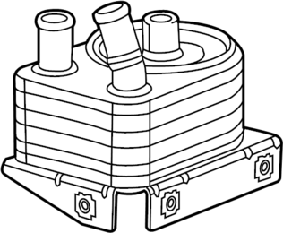 Genuine BMW Engine Oil Cooler - 17217585286 - Modded Euros