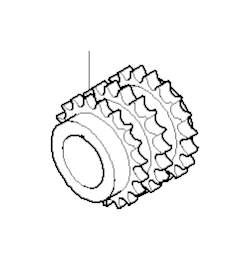 Genuine BMW Engine Timing Crankshaft Sprocket - 11217504725 - Modded Euros