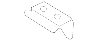Genuine BMW Exhaust Bracket - 18308509666 - Modded Euros