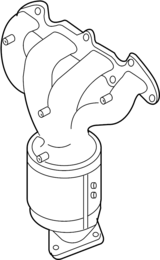 Genuine BMW Exhaust Manifold - 18407558769 - Modded Euros