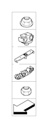 Genuine BMW Fuel Line Clip - 16126761229 - Modded Euros