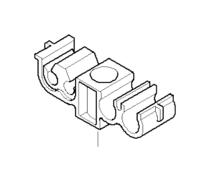 Genuine BMW Fuel Line Clip - 16136753249 - Modded Euros