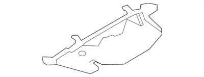 Genuine BMW Body A-Pillar Baffle Plate - 41217186353 - Modded Euros