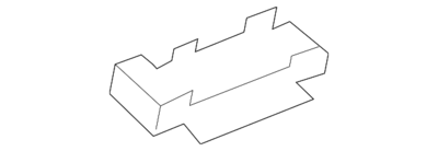 Genuine BMW Roof Molding Clip - 51137290726 - Modded Euros