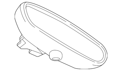 Genuine BMW Interior Rear View Mirror - 51169256135 - Modded Euros