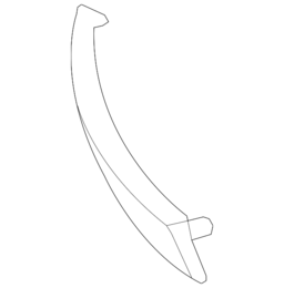 Genuine BMW Door Panel Handle Cover - 51417292269 - Modded Euros