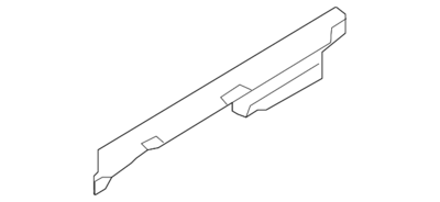 Genuine BMW Rocker Panel Molding Bracket - 51777293741 - Modded Euros