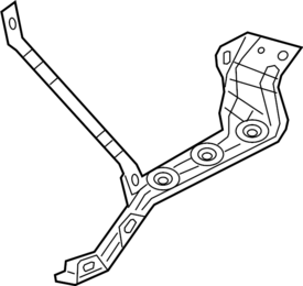 Genuine BMW Air Cleaner Bracket - 13718587566 - Modded Euros