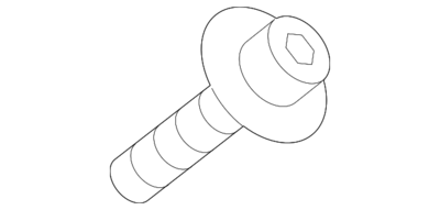 Genuine BMW Mini Headlight Mounting Screw - 07119908008 - Modded Euros