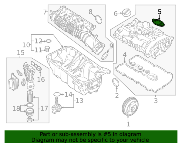 Genuine BMW Mini Fuel Pump Gasket - 11127617411 - Modded Euros