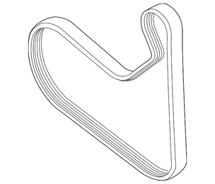 Genuine BMW Mini Serpentine Belt - 11287952902 - Modded Euros