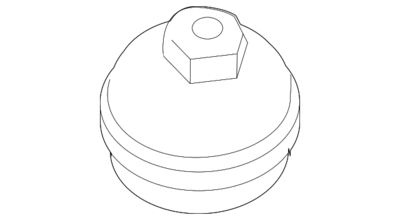 Genuine BMW Mini Engine Oil Filter Cover - 11428595438 - Modded Euros