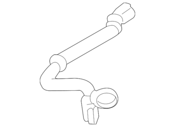 Genuine BMW Mini Engine Coolant Overflow Hose - 17128658484 - Modded Euros