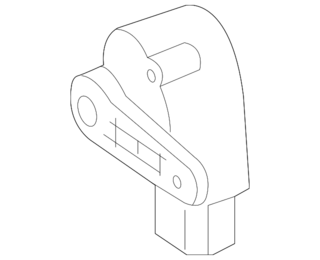 Genuine BMW Mini Headlight Level Sensor - 37146895466 - Modded Euros