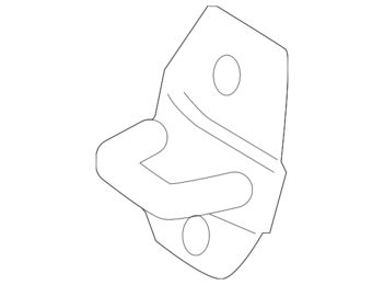 Genuine BMW Mini Door Lock Striker Plate - 51217312545 - Modded Euros