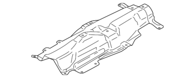 Genuine BMW Mini Catalytic Converter Heat Shield - 51487290778 - Modded ...