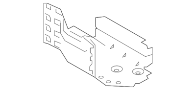 Genuine BMW Mini Floor Side Rail Reinforcement - 41007360135 - Modded Euros