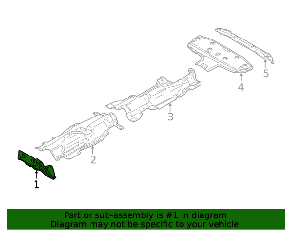 Genuine BMW Mini Exhaust Manifold Heat Shield - 51489465553 - Modded Euros