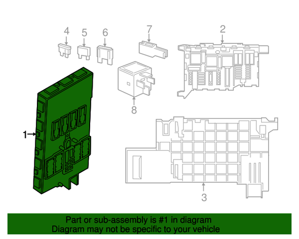 Genuine BMW Mini Fuse and Relay Center - 61355A91FD5 - Modded Euros