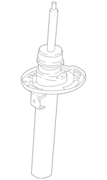 Genuine BMW Suspension Strut Assembly - 31316871779 - Modded Euros