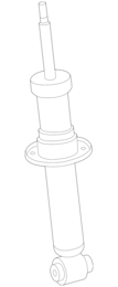 Genuine BMW Shock Absorber - 33526871802 - Modded Euros