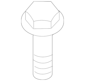 Genuine BMW Radiator Support Splash Shield Bolt - 07119906018 - Modded ...