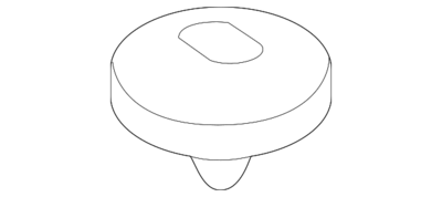 Genuine BMW Hood Insulation Pad Clip - 07147469317 - Modded Euros