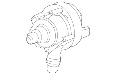 Genuine BMW Engine Auxiliary Water Pump - 11518651287 - Modded Euros