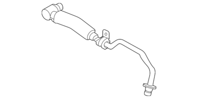 Genuine BMW Engine Coolant Hose - 11538650086 - Modded Euros