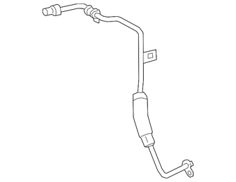 Genuine BMW Turbocharger Coolant Line - 11538651261 - Modded Euros